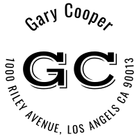 RILEYPRINT Rubber Stamp